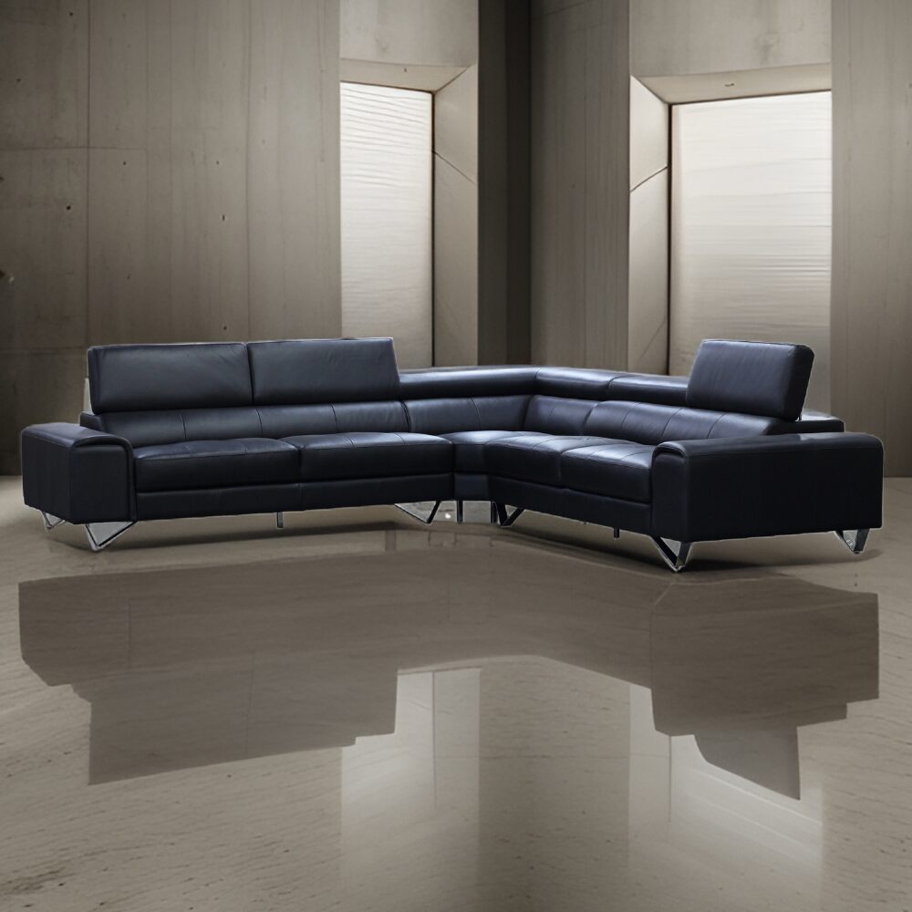 Luximo Leather Electric Recliner Sofa Suite- Multi Color - CARLISLE